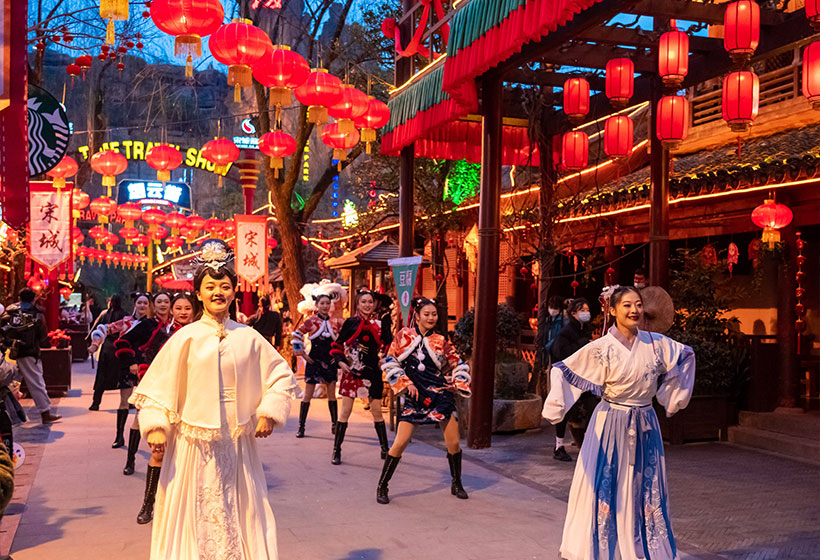 Romance of the Song Dynasty, Songcheng Park Show